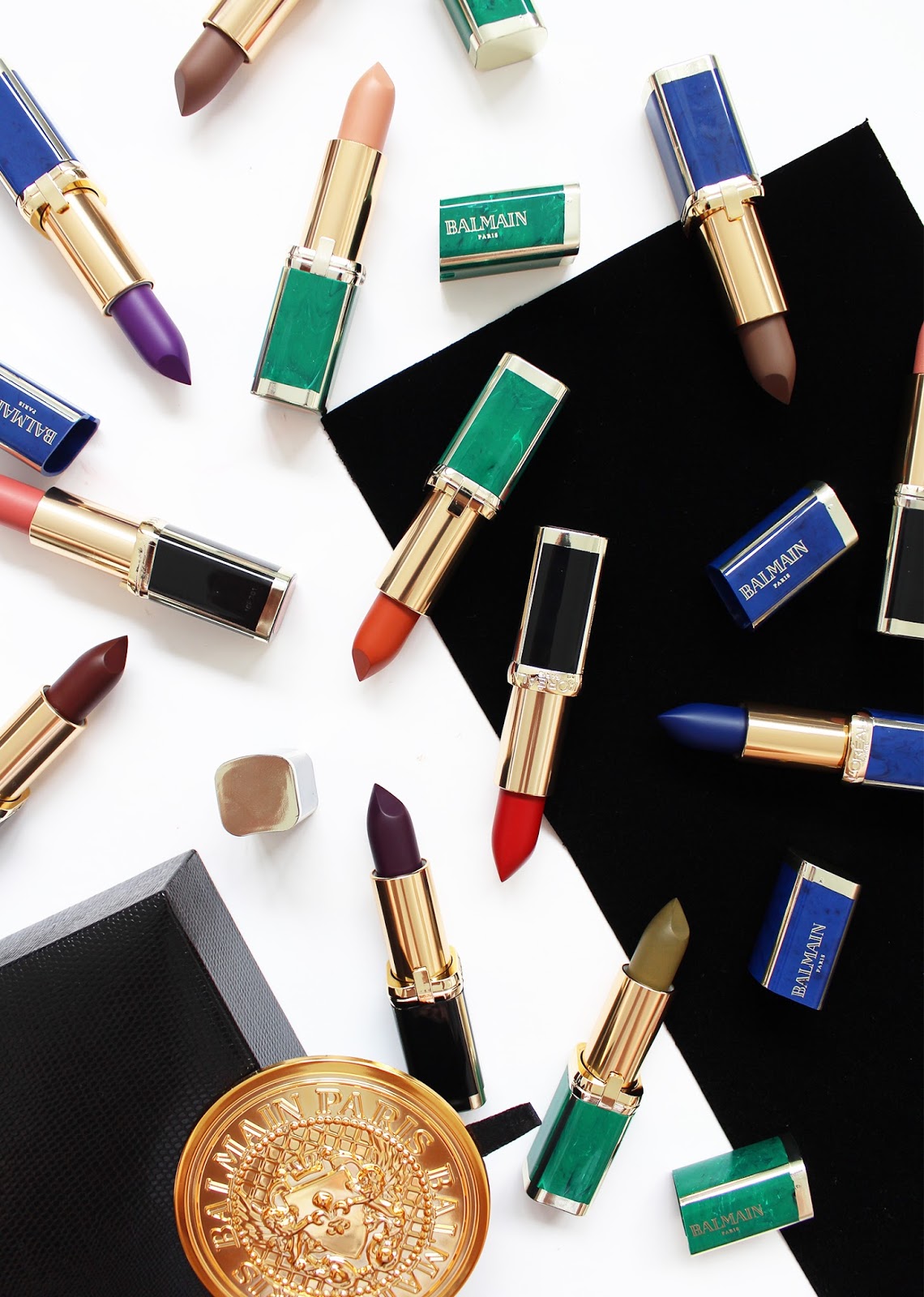 L'OREAL PARIS X BALMAIN | Color Riche Lipstick Full Collection ...