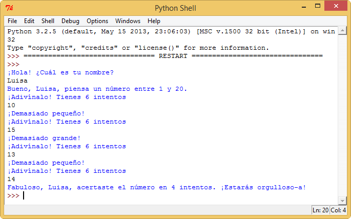 Python 06. Adivina el número ~ Tecnología e Informática