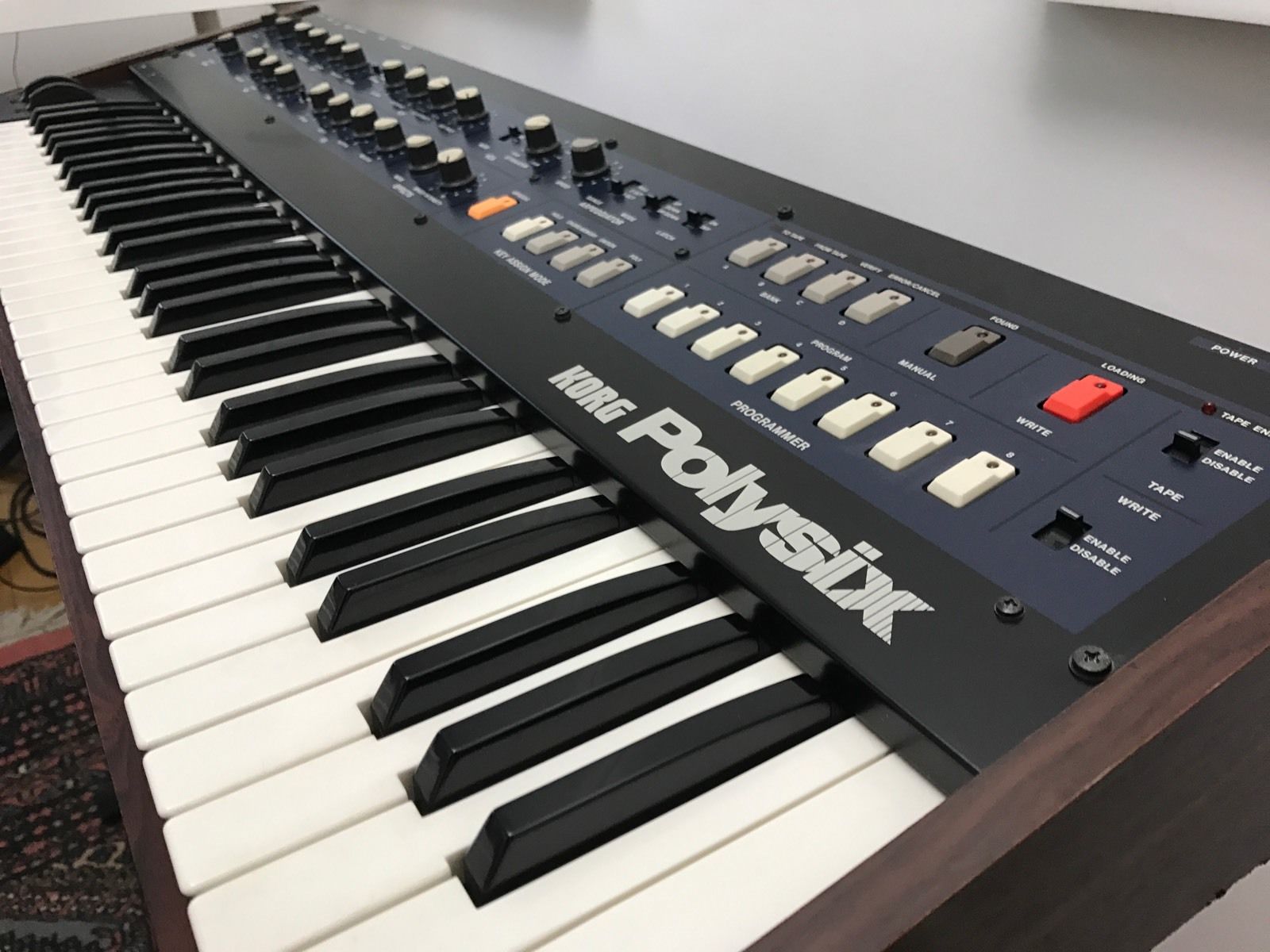 MATRIXSYNTH: Korg Polysix Vintage Analog Poly Synth SN 466210