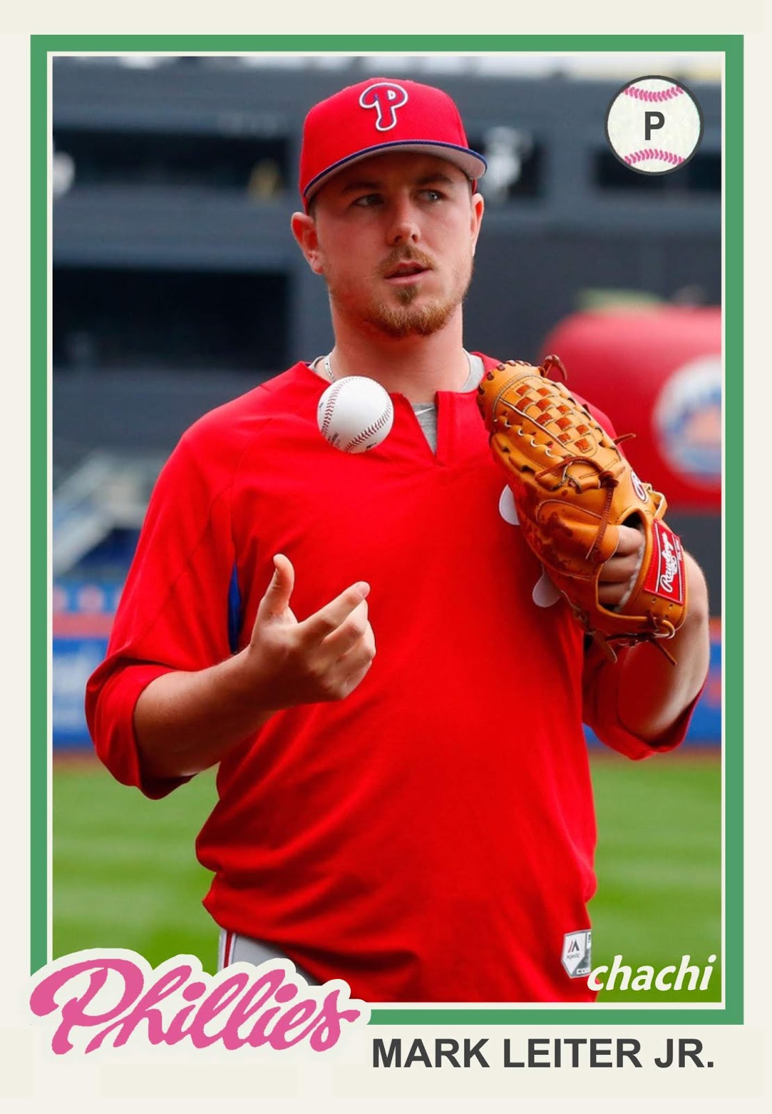 The Phillies Room: 2018 Chachi #37 Mark Leiter, Jr.