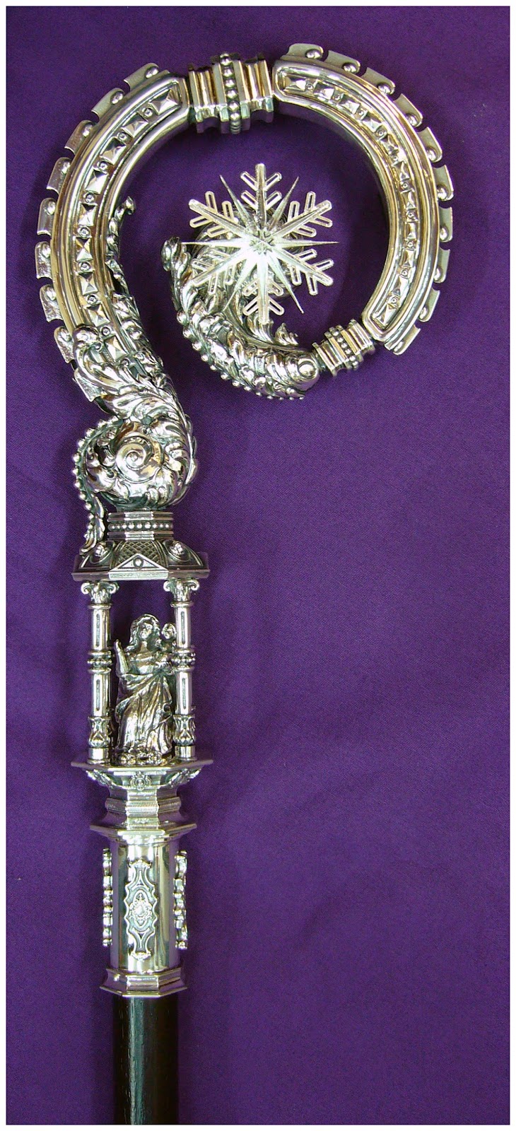ALBERTO QUIROS ORFEBRE: Baculo para Arzobispo