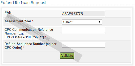 HOW TO APPLY FOR INCOME TAX REFUND REISSUE ONLINE | SIMPLE TAX INDIA