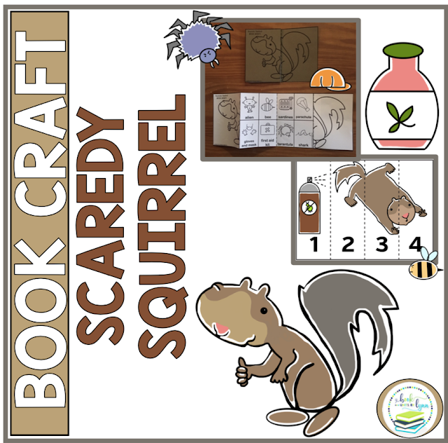 SCAREDY SQUIRREL BOOK CRAFT ~ Book Units by Lynn