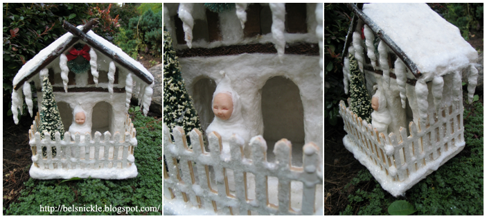 Craft a Snow House for A Christmas Display! | Belznickle Blogspot ...