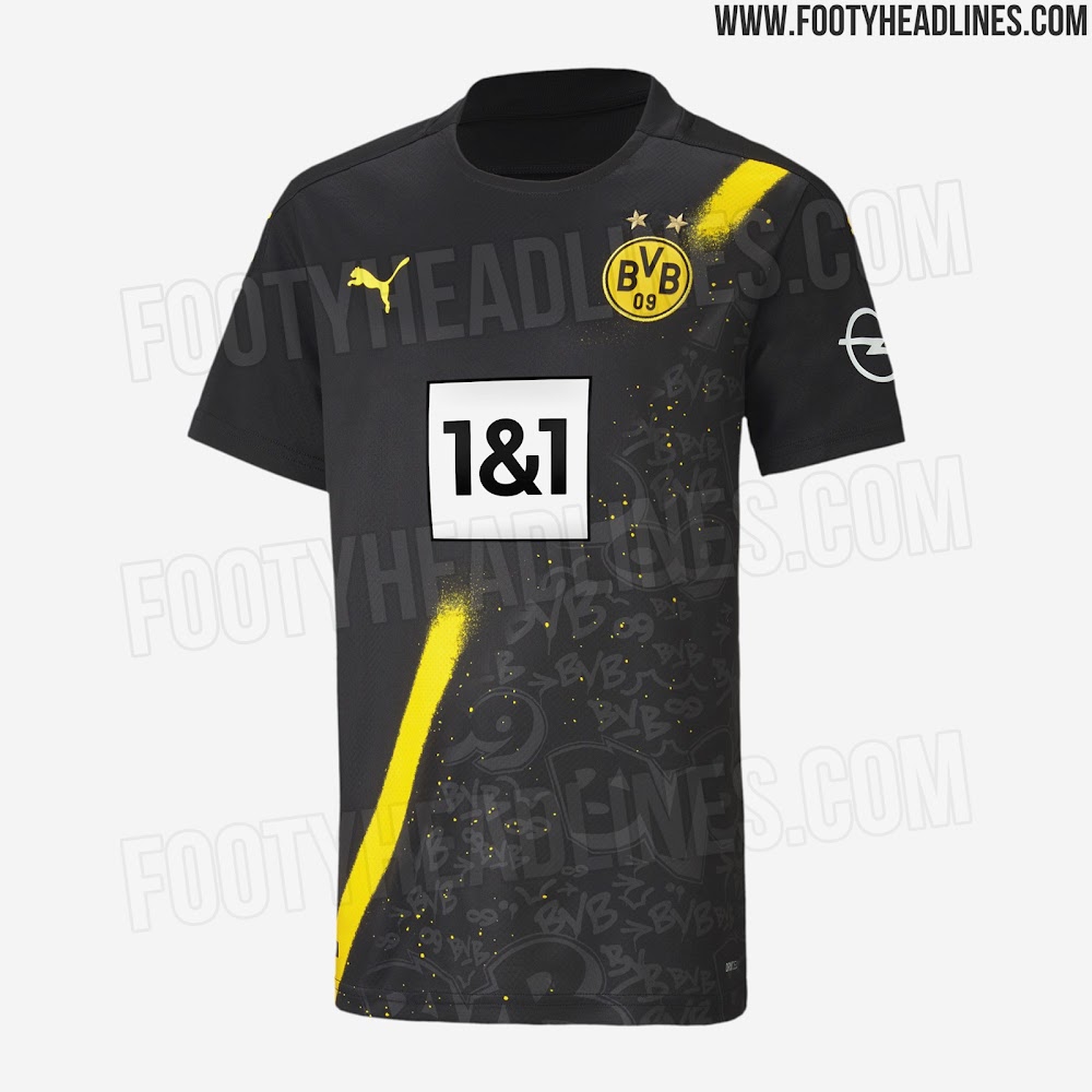 Dortmund 20-21 Away Kit Released - Footy Headlines