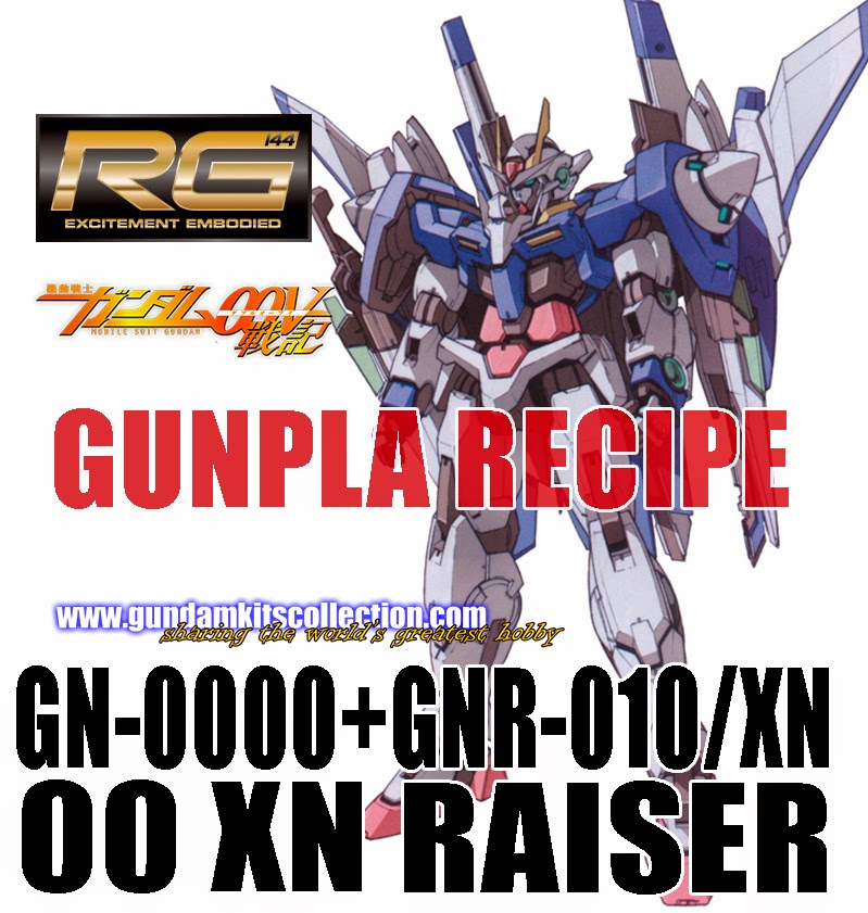 Gundam Recipe: RG 1/144 00 XN Raiser