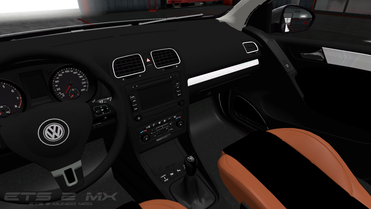 (Auto ETS 2) Wolkswagen Golf MK6 (Versión 1.4) - ETS 2 Mundo Mod