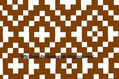 Seputar Dunia Anak: Contoh motif anyaman