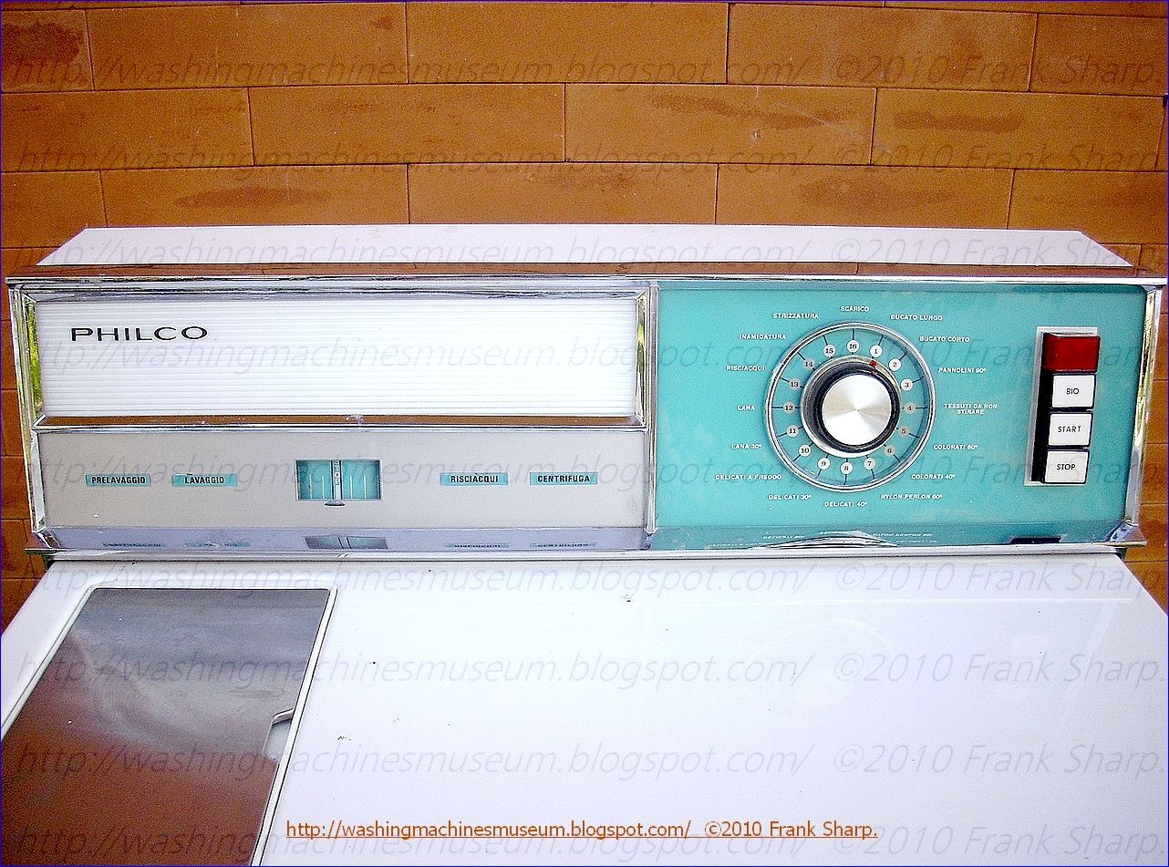 Washer Rama Museum ™: PHILCO (FORD) WA952 YEAR 1966.