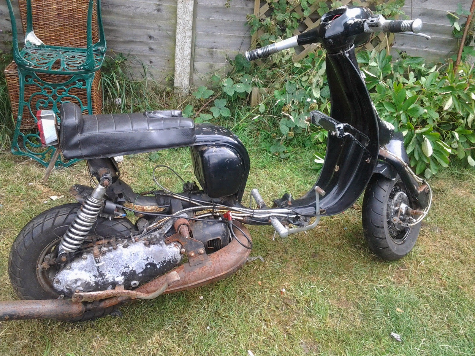 Motorcycle Restoration Projects UK: Lambretta Spanish Elbar LI 150