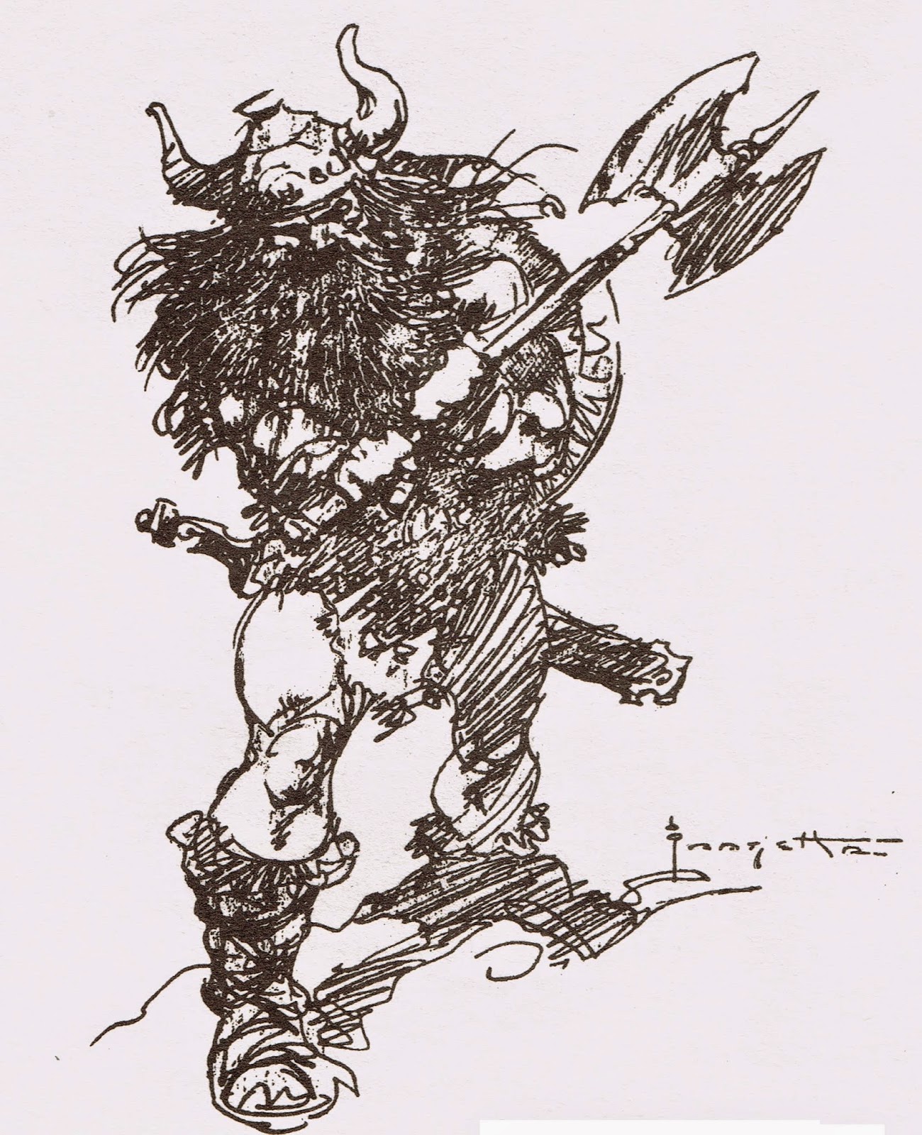 Cap'n's Comics: Strik'n Vikings by Frank Frazetta