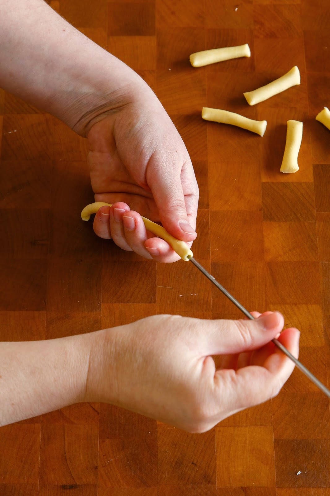 Hungry Cravings: Dining Chair Travel and Macaroni Made by Hand