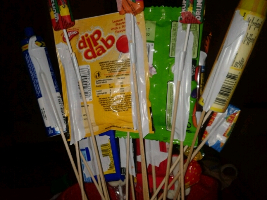 Bonersaurus rex: DIY Candy Bouquet