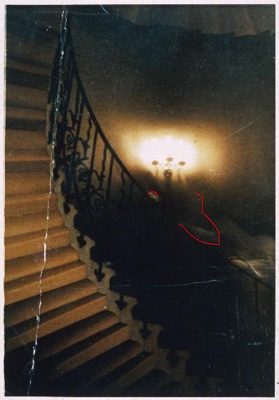 Spooky Things: Staircase 'Ghost' Picture