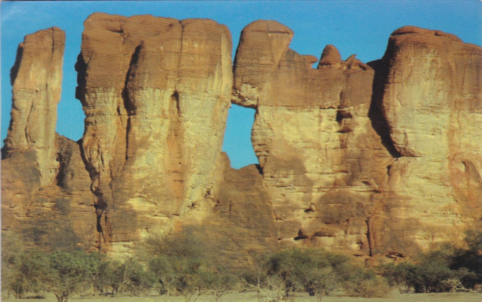 My postcard collection: Ennedi Massif: Natural and Cultural Landscape, Chad