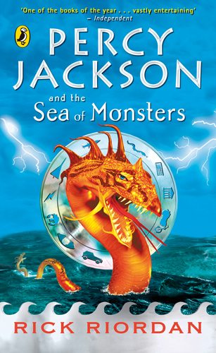 YA Source: The Sea of Monsters (Percy Jackson and the Olympians, #2)