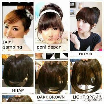 Model Rambut Poni Sesuai Bentuk Wajah - Hair do Formal dan Casual Terkini.