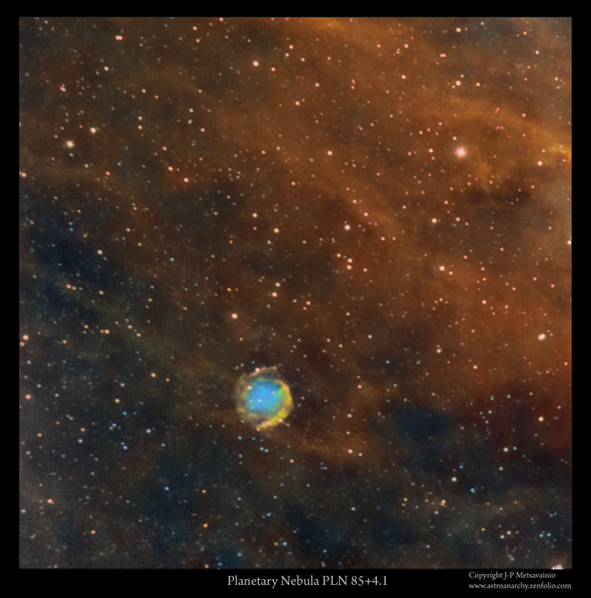 Astro Anarchy: Sharpless 115 and a planetary nebula Abell 71