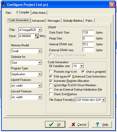 Mengenal dan memahami penggunaan cvavr (codevision AVR) untuk simulasi ...