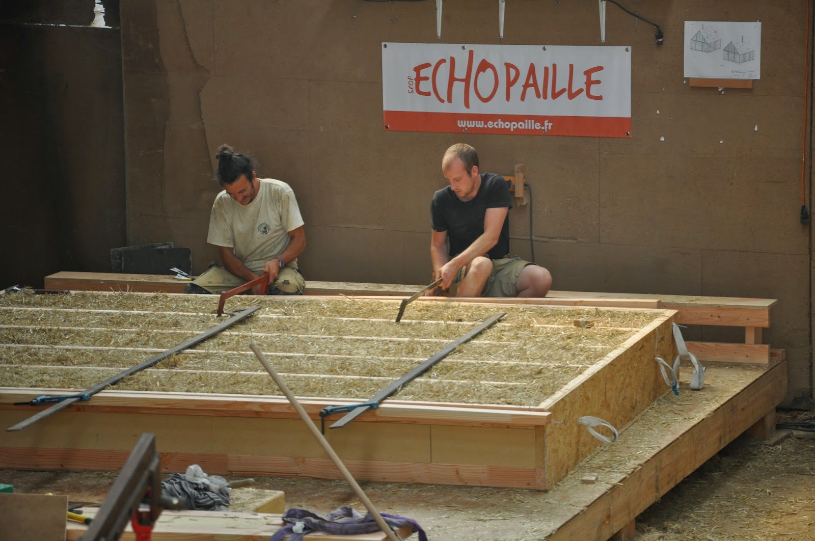 Echopaille scop: Techniques de construction