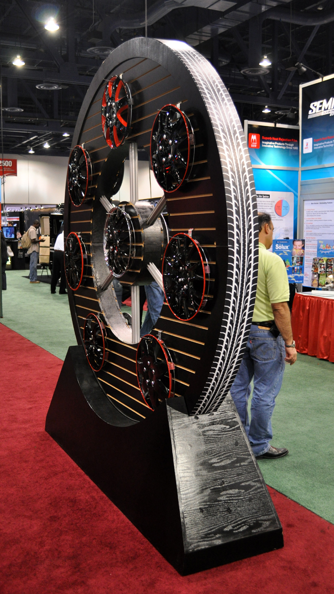 Just A Car Guy: the best rim displays at SEMA this year