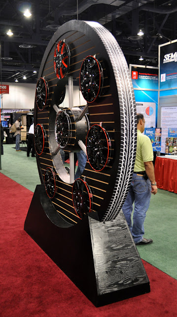 Just A Car Guy: the best rim displays at SEMA this year