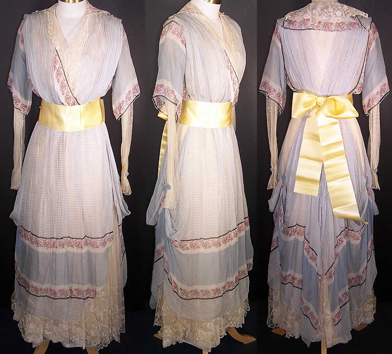 i love historical clothing: edwardian tea gown
