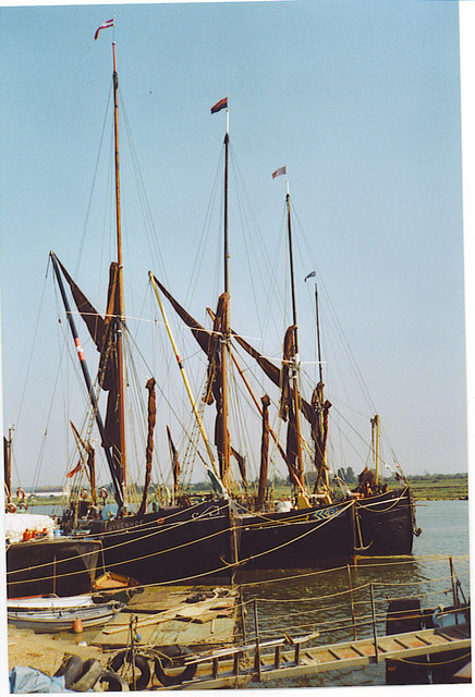 British Art: Thames Barges at Maldon