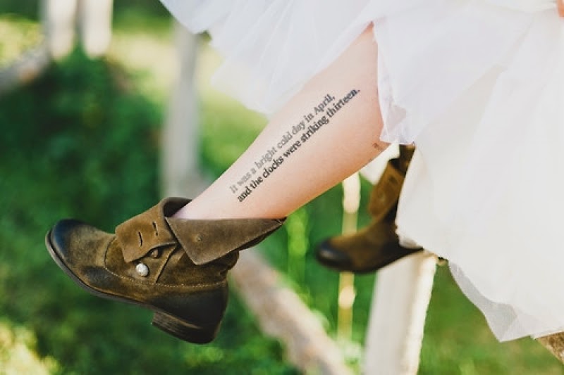 Universo Dos leitores ∞: TATUAGENS INSPIRADAS EM LIVROS