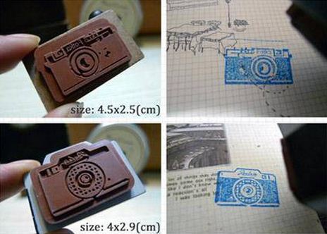 gracias valle craft shop : DIY Zakka: Camera Stamps
