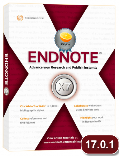 Thomson Reuters EndNote X7 17.0.1.7212 ~ WAL MART