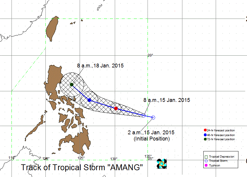 'Bagyong Amang' PAGASA weather update (January 15, 2015)