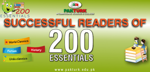 SUCCESSFUL READERS OF 200 ESSENTIALS | PAKTURK NEWS