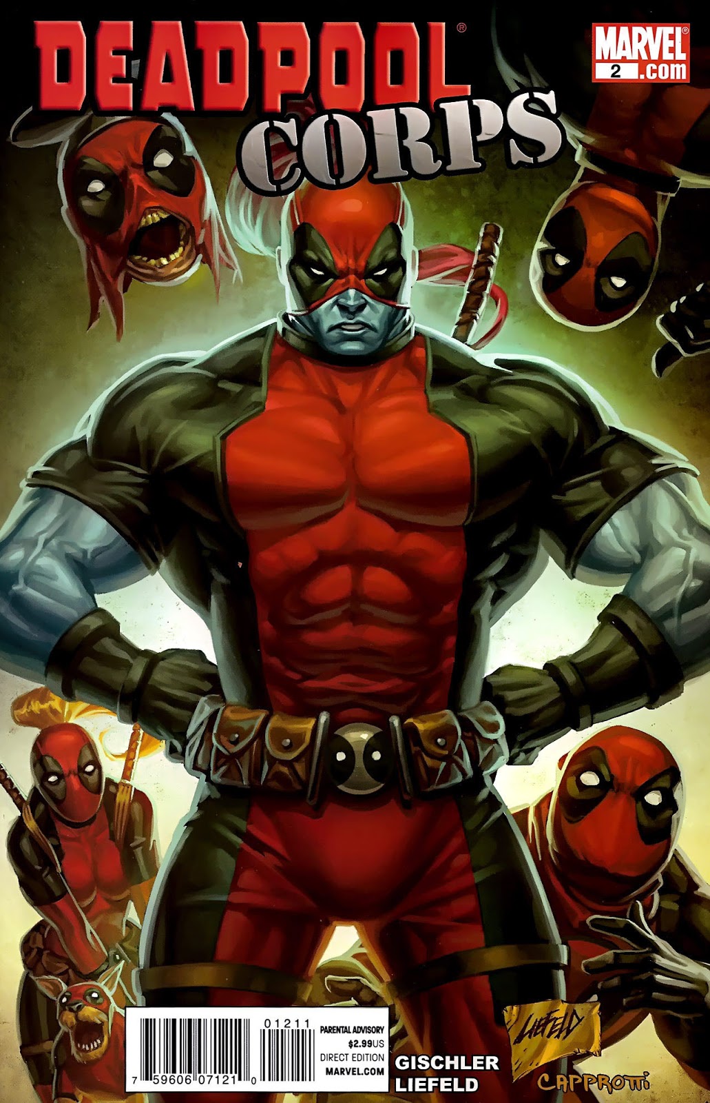 Deadpool Corps, incluido "Prelude a Deadpool Corps"