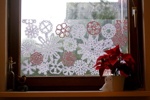 snowflake windows | artsy ants