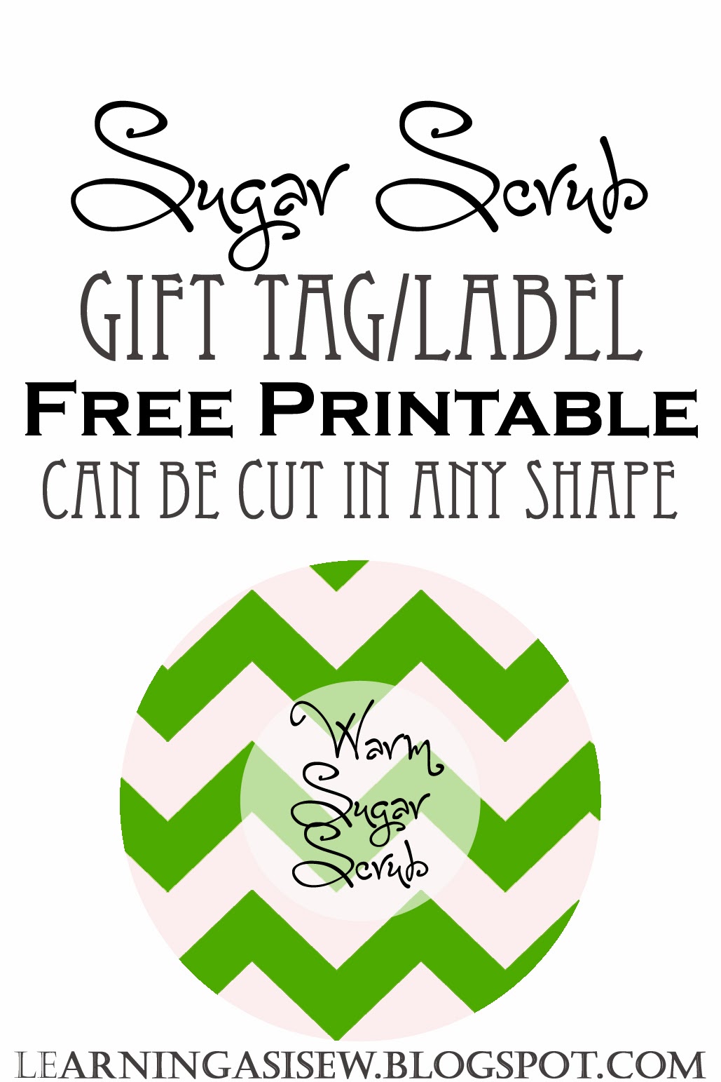 Learning As I Sew...bake, cut, and create: DIY Homemade Sugar Scrub ...