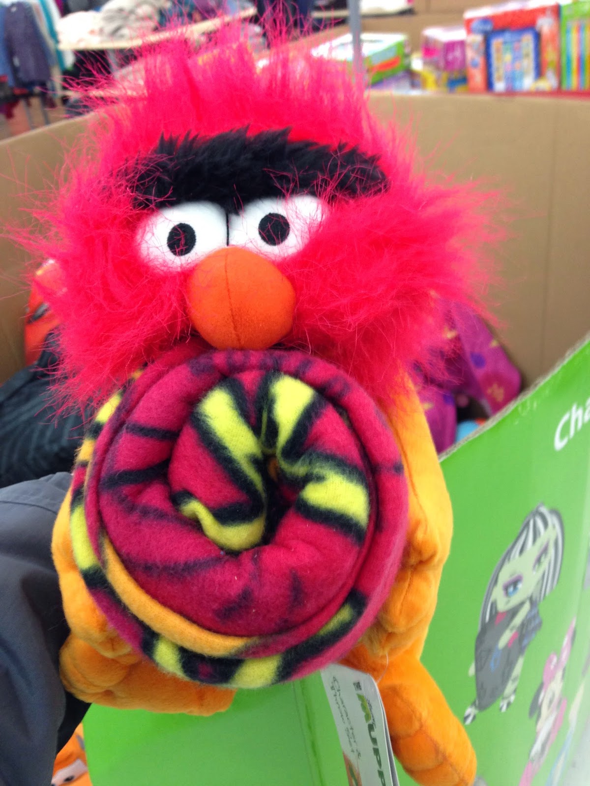 Muppet Stuff: Animal plush and blanket combo!