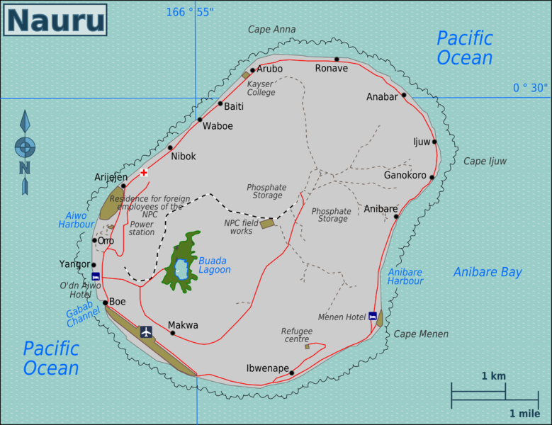 MAPAS DE NAURU