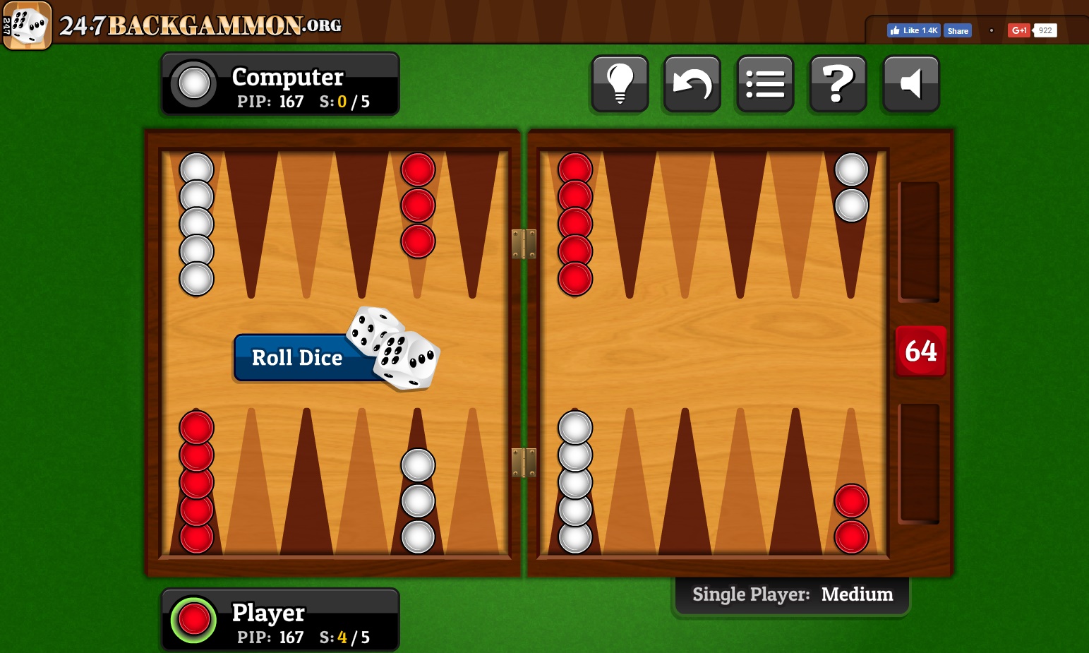 The Elder Scrolls 4 旅の記録: Back Gammon game