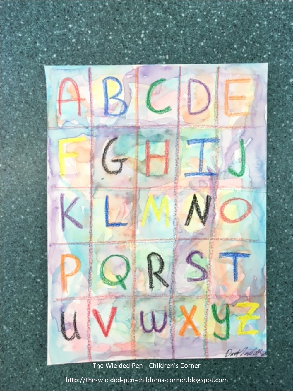 The Wielded Pen - Children's Corner: Art Explorers - Alphabet Art