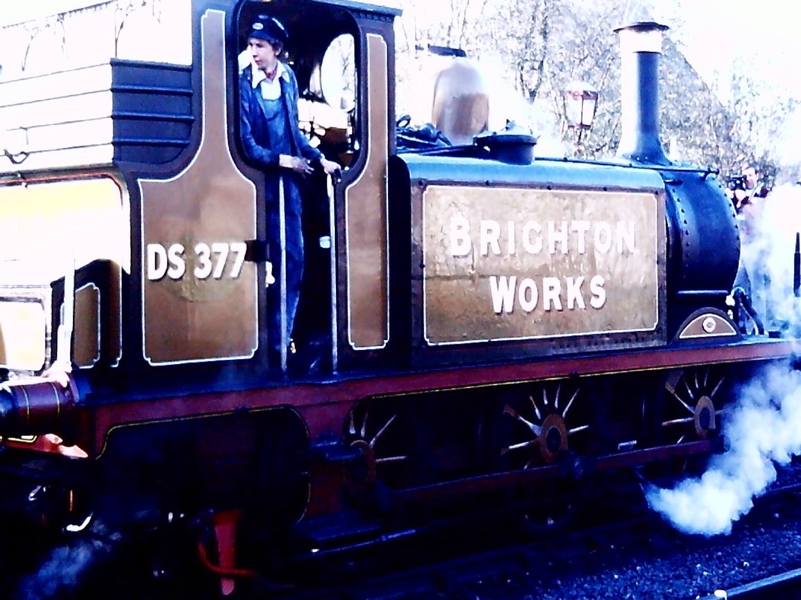 Out and about: DS 377 Brighton Works Steam Train