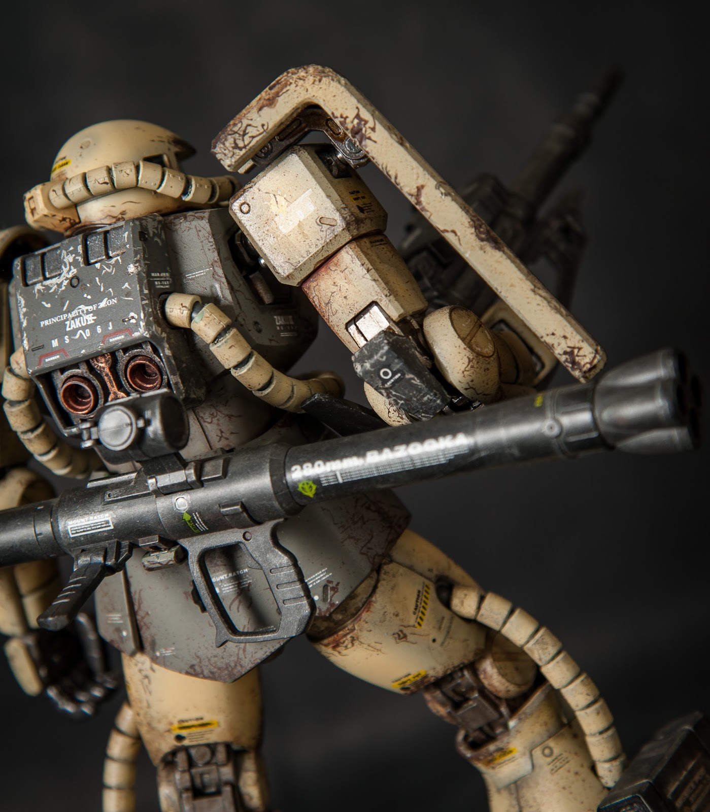 SLCat Gunpla Blog: MG Zaku II Desert type
