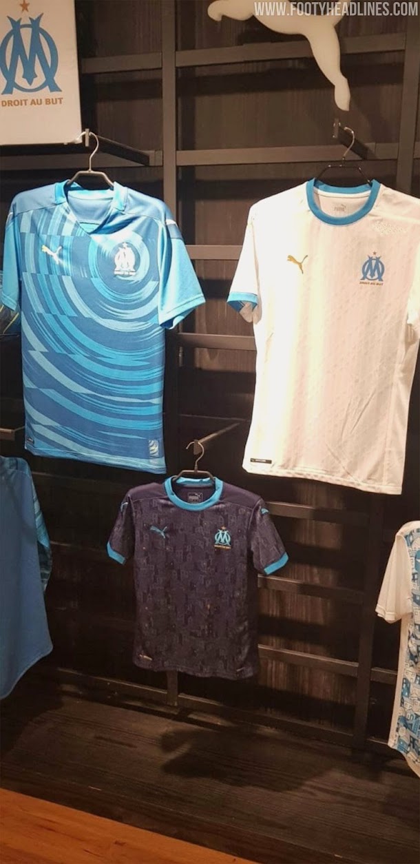 Olympique Marseille 20-21 Home, Away & Goalkeeper Kits Released + Third ...