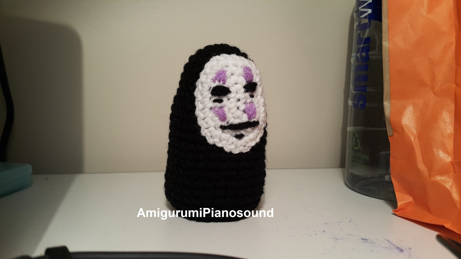 No Face Spirited Away Mask Template