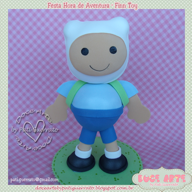 Apostilas Doce Arte: 470 - Apostila - Finn Toy - Hora de Aventura
