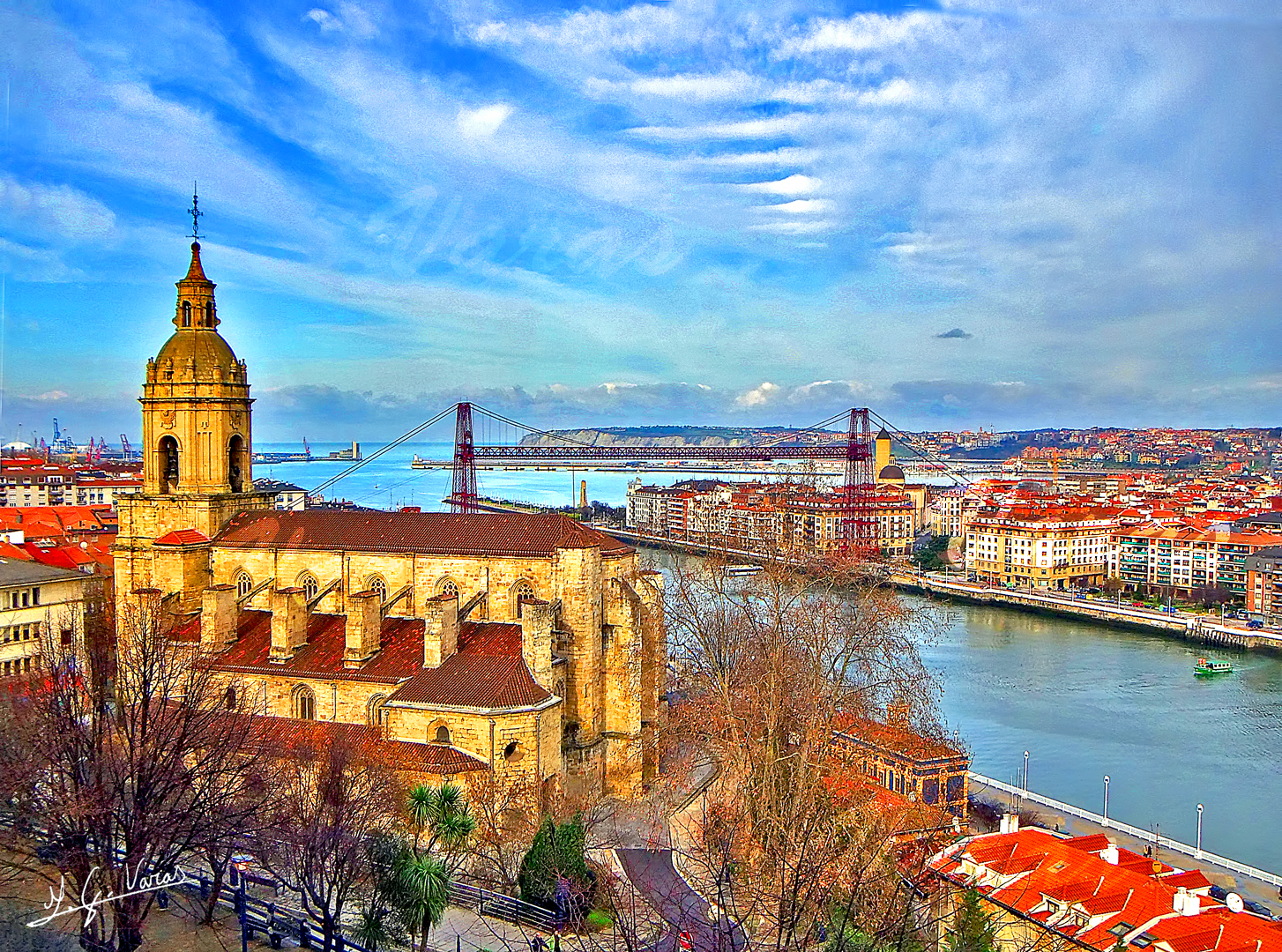 Javier Garcia. Fotografo: Portugalete (Puente Colgante Vizcaya)