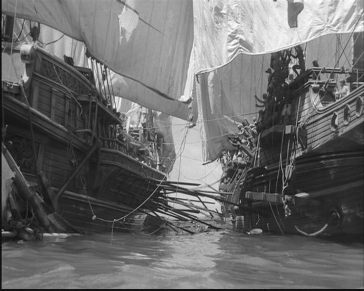 model ships in the cinema: The Sea Hawk 1940