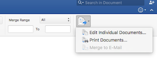 Journey to my Ph.D.: Creating Notecards using Microsoft Word Mail Merge