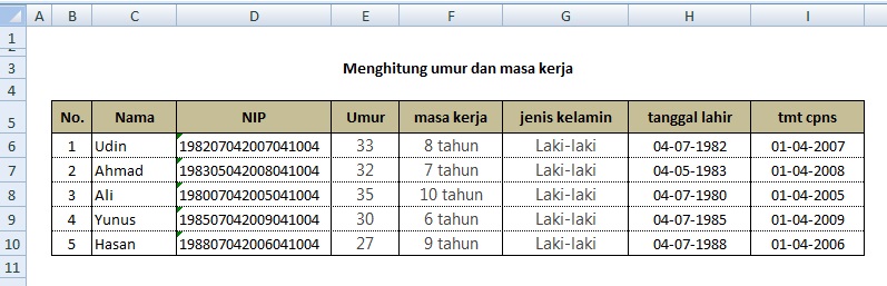 Contoh Nip Pegawai Swasta - Aneka Contoh