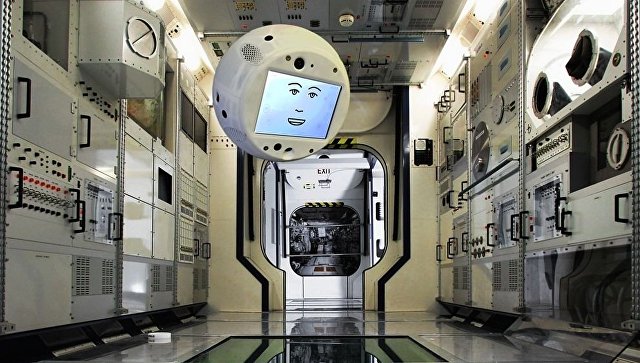 The robot “Simon” flew to the ISS